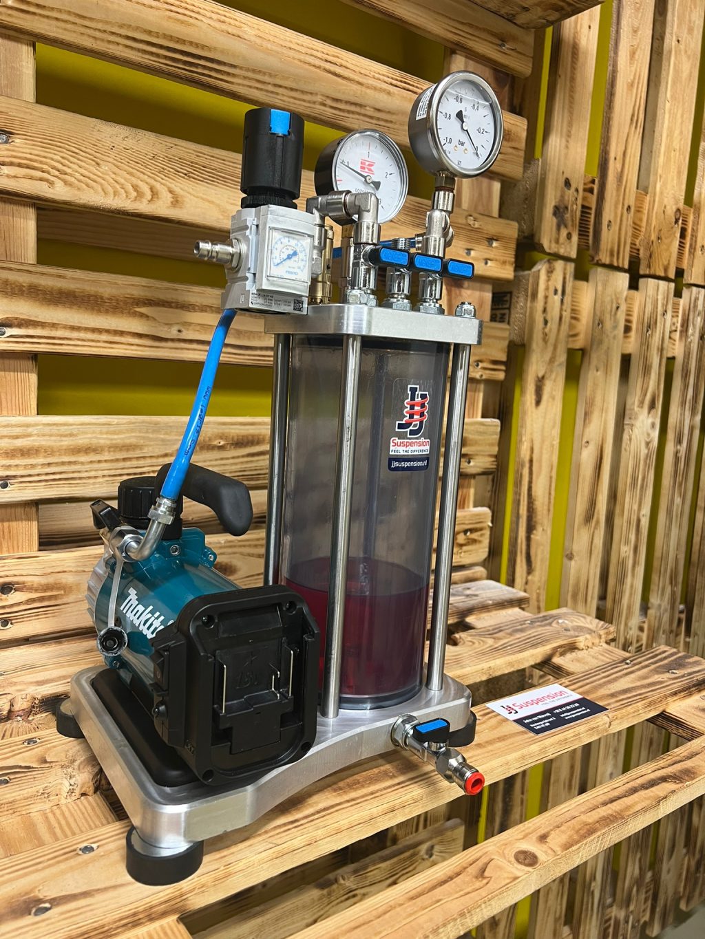 Mobile vacuum pump - ESA Repair